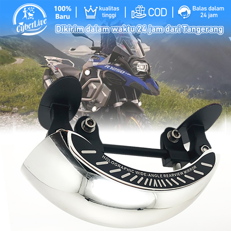 Jual Kaca Spion Cembung Motor 180 Derajat Spion Wide Angle Rearview ...