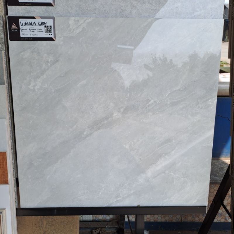Jual granit glazed polished 60x60 VIMALA GREY | Shopee Indonesia