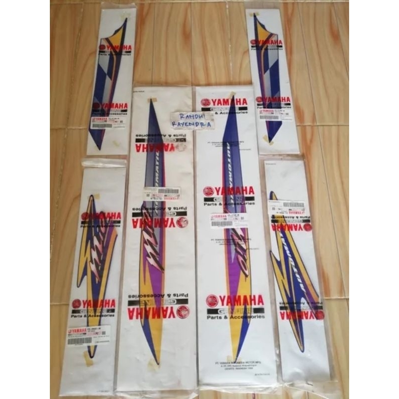 Jual grafik grafhic grapik striping sticker body bendera catur original ...