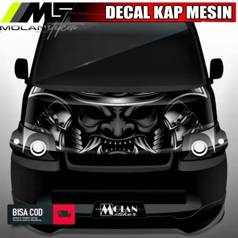 Jual Decal Sticker Striping Variasi Kap/Kabin Granmax & Luxio Decal ...