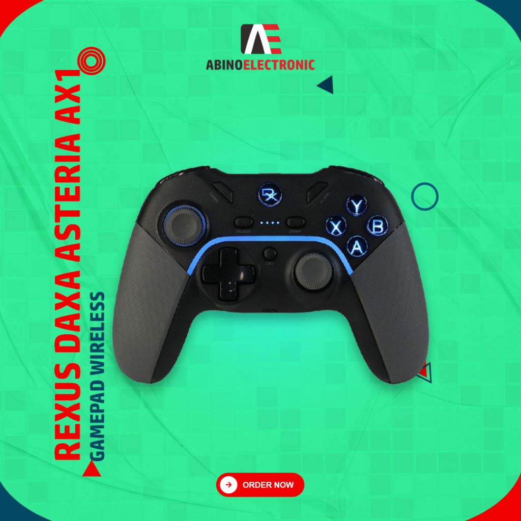 Jual Gamepad Wireless Rexus Daxa Asteria AX1 Stick PC Laptop Android ...