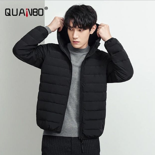 Jual JAKET PRIA PUFFER GELEMBUNG BAHAN PERASUT ANTI ANGIN TEBAL FURING ...