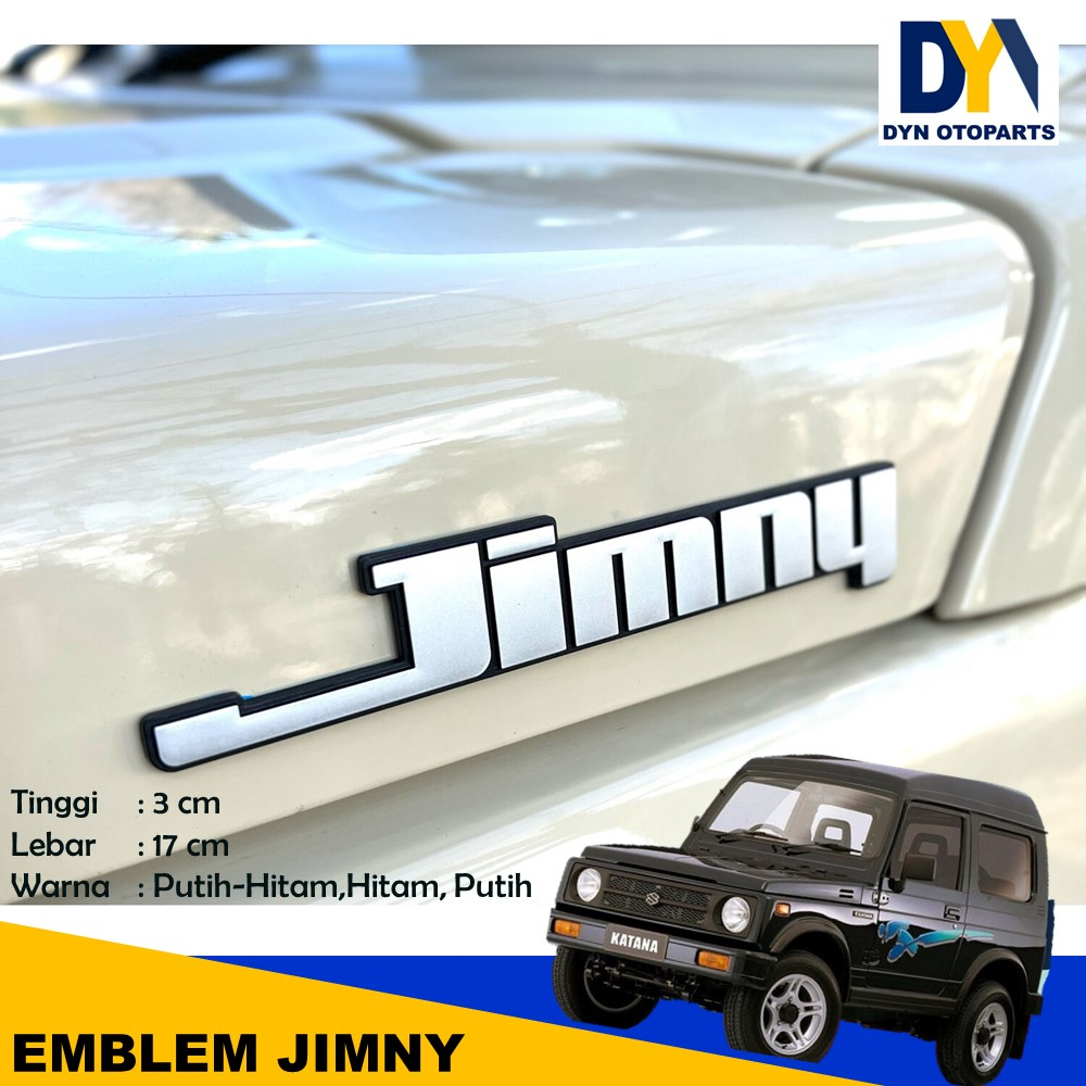 Jual DYN17- Emblem, Tulisan, Logo Jimny, Katana , Suzuki Jimny Katana | Shopee Indonesia