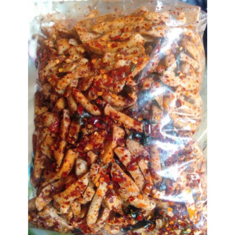 Jual Basreng Sultan Bandung Pedas Daun Jeruk 250g | Shopee Indonesia