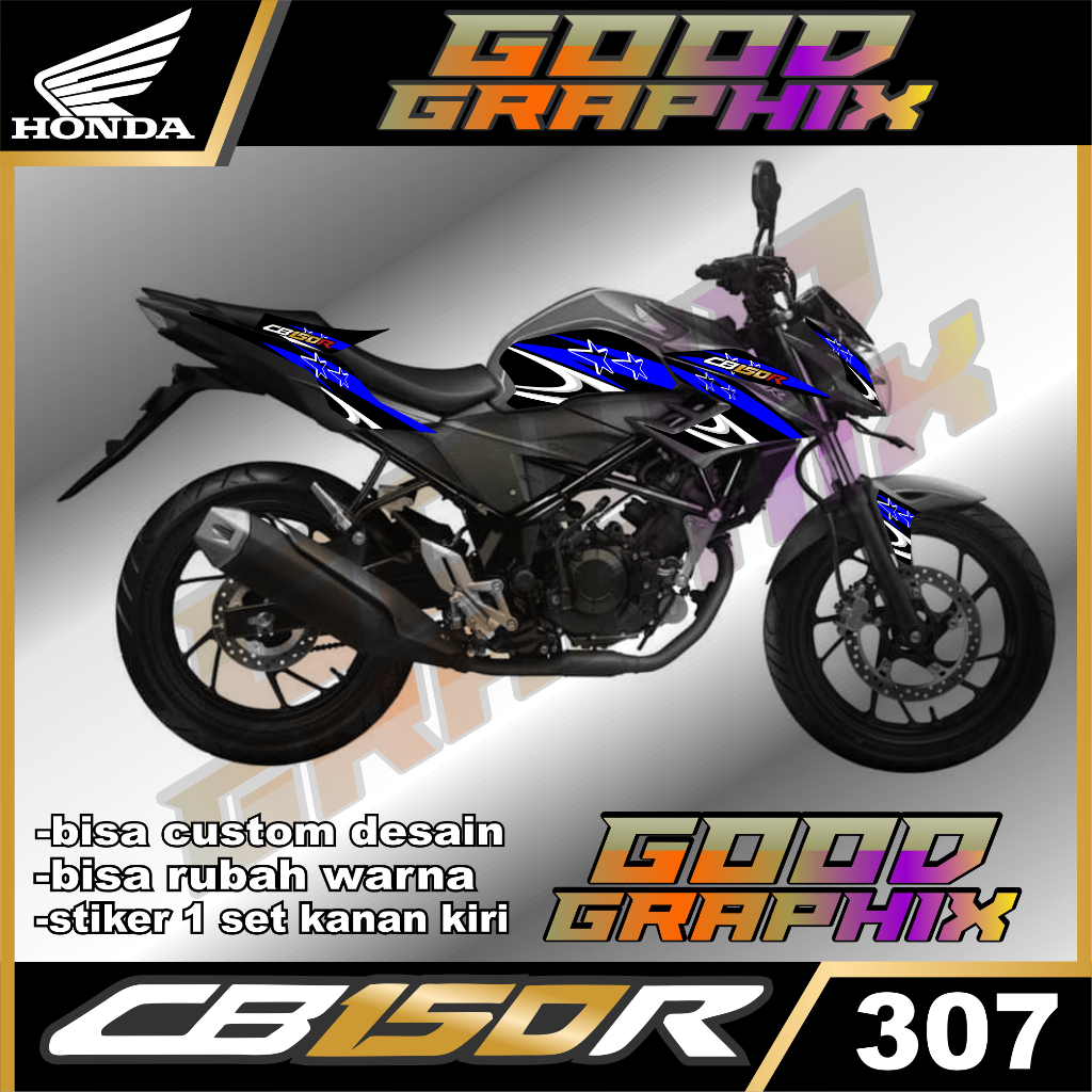 Jual Stiker Striping CB150R Full Body Design Custom | Shopee Indonesia