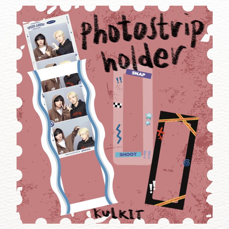 Jual Photostrip holder photobox frame by kulkit | Shopee Indonesia