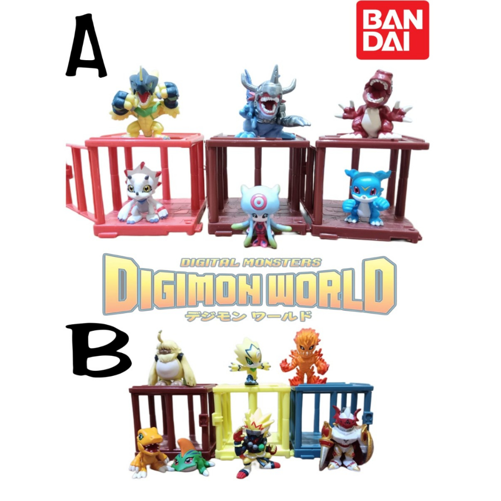 Jual Figure Digimon Adventure Cage Series set | Shopee Indonesia