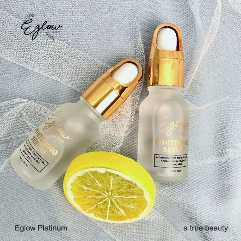 Jual EGLOW WHITENING SERUM | NETTO 15 ML | Shopee Indonesia
