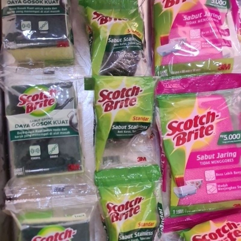 Jual Sabut cuci scotch brite | Shopee Indonesia