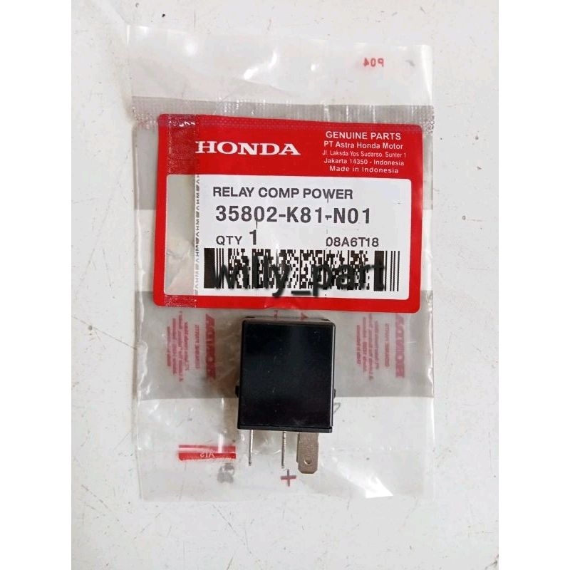 Jual Relay Stater Kaki 5 Relay Comp Power Beat Fi F1 Esp Scoopy Fi F1 ...
