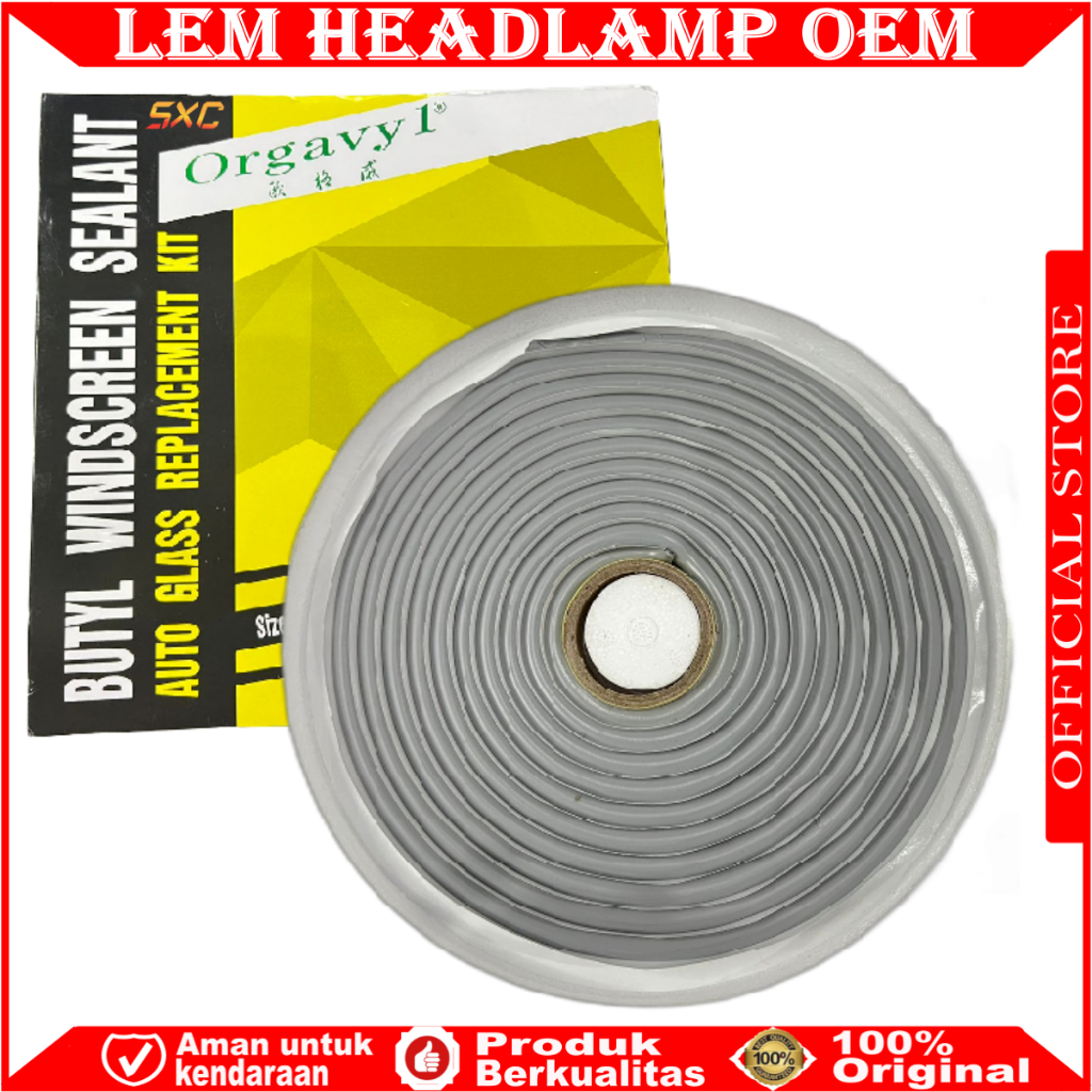 Jual ORIGINAL LEM MIKA HEADLAMP ORIGINAL I OEM ORGAVYL SXC I Snake Glue ...