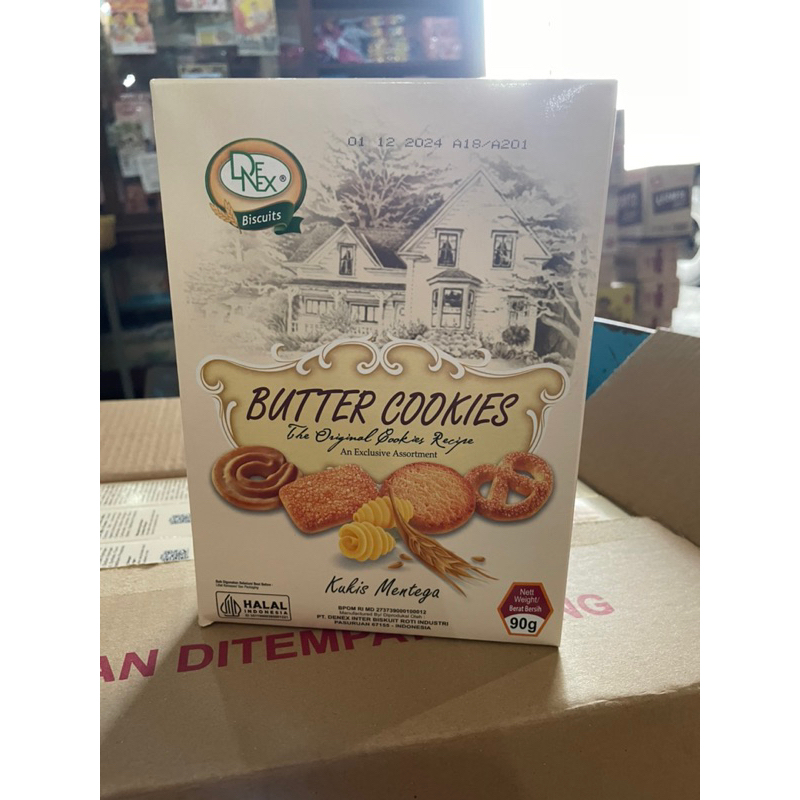 Jual Butter Cookies Monde Denex 90gr snack untuk hampers, parcel ...