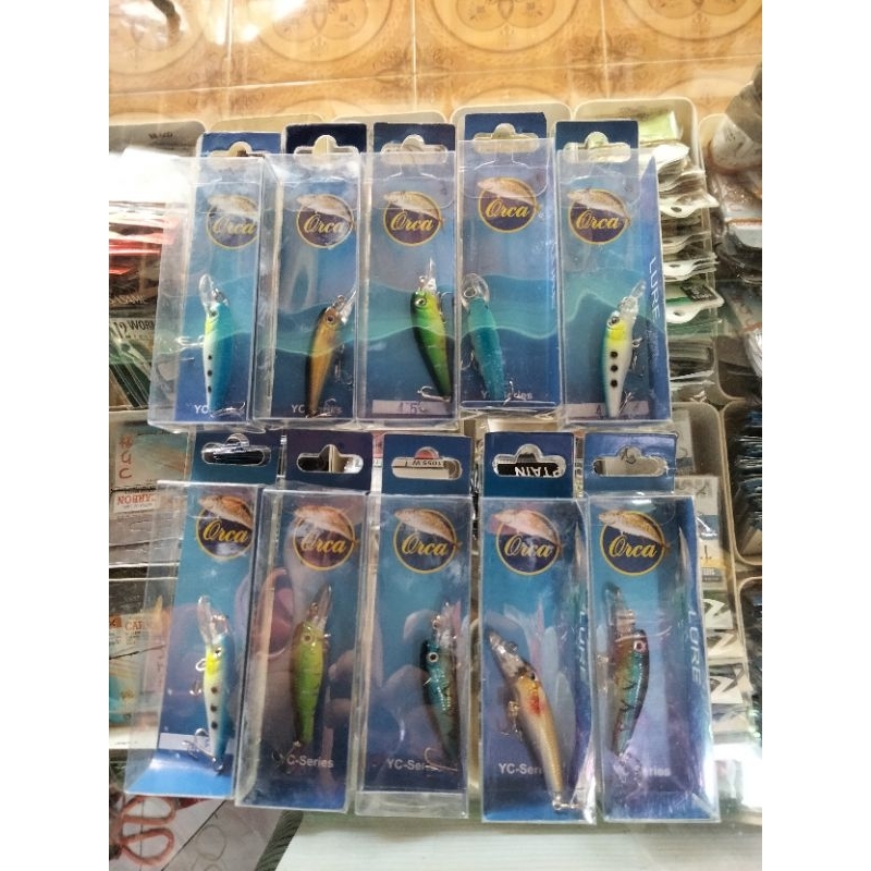 Jual UMPAN LURE IKAN ORCA/UMPAN BENTUK IKAN/LURE PANCING | Shopee Indonesia