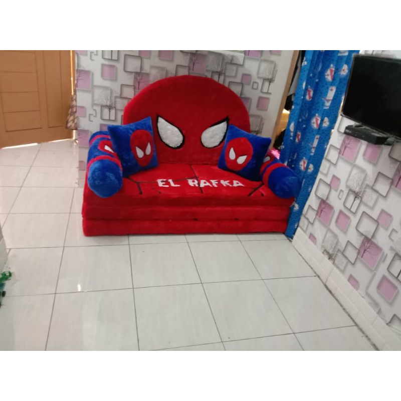 Jual Sofa bed karakter Spiderman | Shopee Indonesia