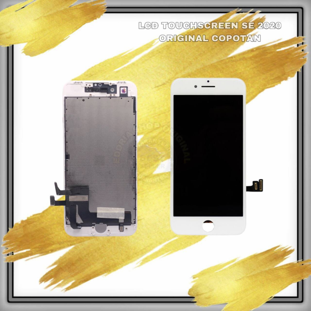 Jual FULLSET TOUCHSCREEN LCD SE 2020 ORIGINAL COPOTAN | Shopee Indonesia