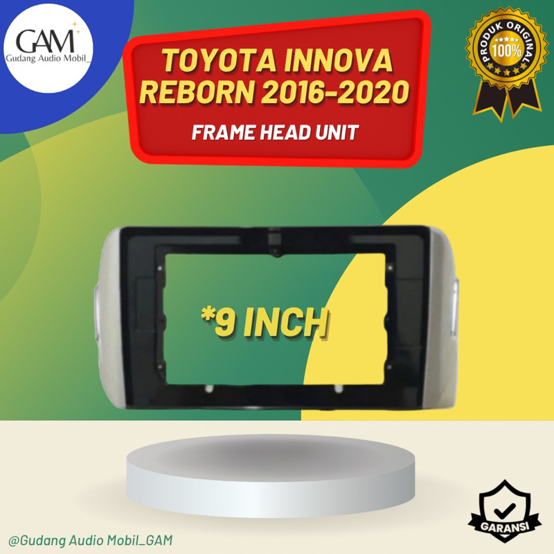 Jual FRAME HEAD UNIT 9 TOYOTA INNOVA REBORN 2016-2020 | Shopee Indonesia