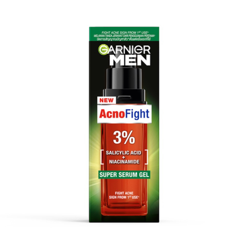 Jual GARNIER MEN ACNO FIGHT 3% SUPER SERUM GEL 30ML | Shopee Indonesia