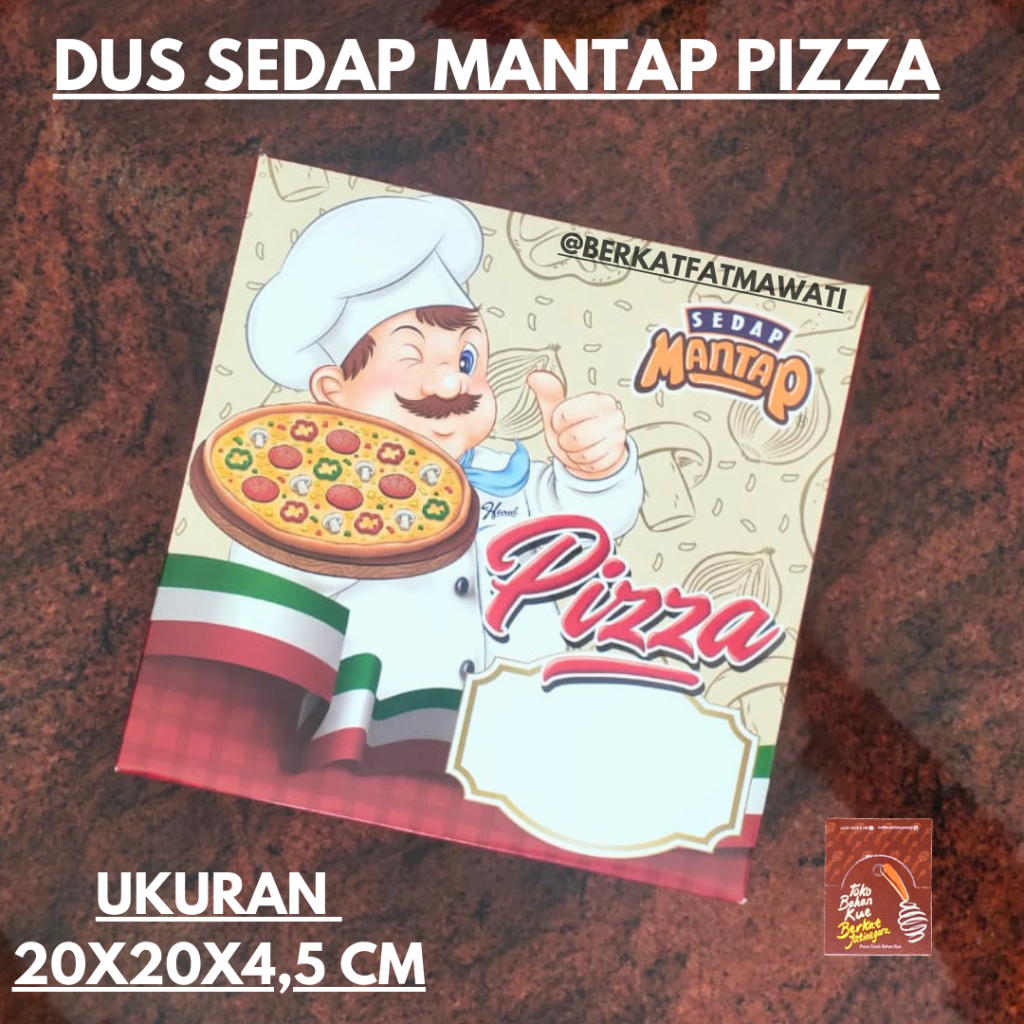 Jual DUS SEDAP MANTAP PIZZA / DUS PIZZA/BOX/KOTAK/PACK | Shopee Indonesia