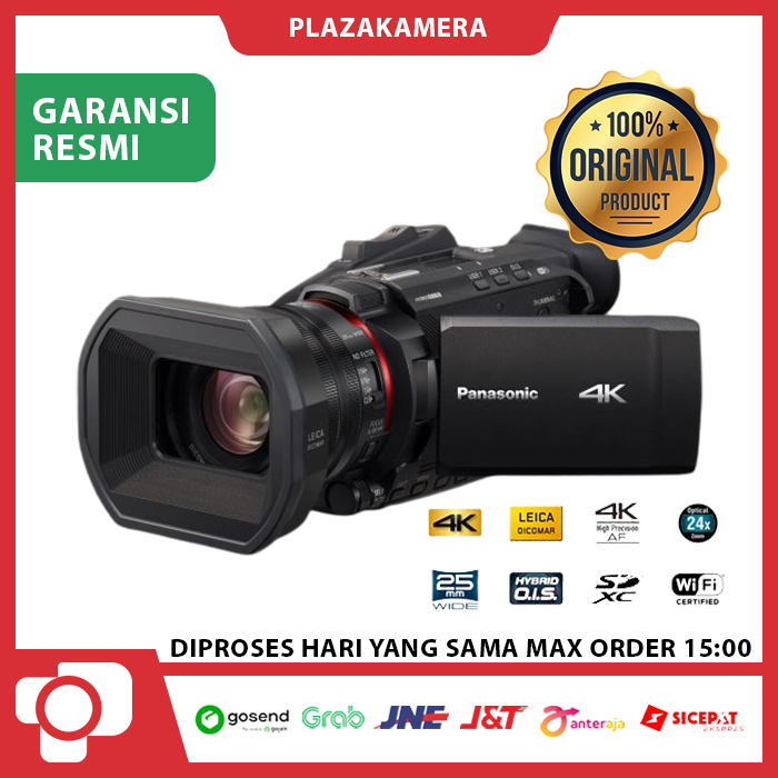 Jual Panasonic HC-X1500GC Camcorder X1500 GC Handycam UHD 4K HDMI ...
