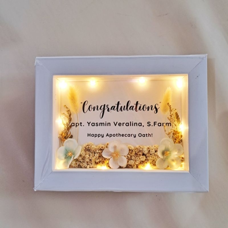 Jual FRAME RUSTIC 5R // BINGKAI 3D 5R (13x18) + LED/LAMPU HIAS TUMBLR 1 ...