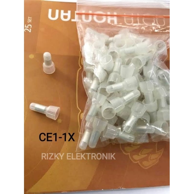 Jual Lasdop Press Pelindung Kabel CE1-1X Transparan Kualitas Bagus ...