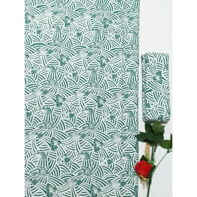 Jual KAIN BATIK CAP GARUTAN WARNA HIJAU TOSKA IJO TOSCA PASTEL | Shopee ...