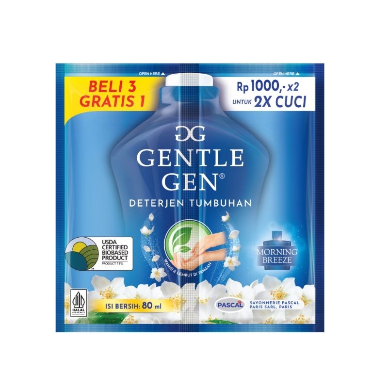 Jual Gentle Gen Det Liq Rcg 80 ml (8 sach) | Shopee Indonesia