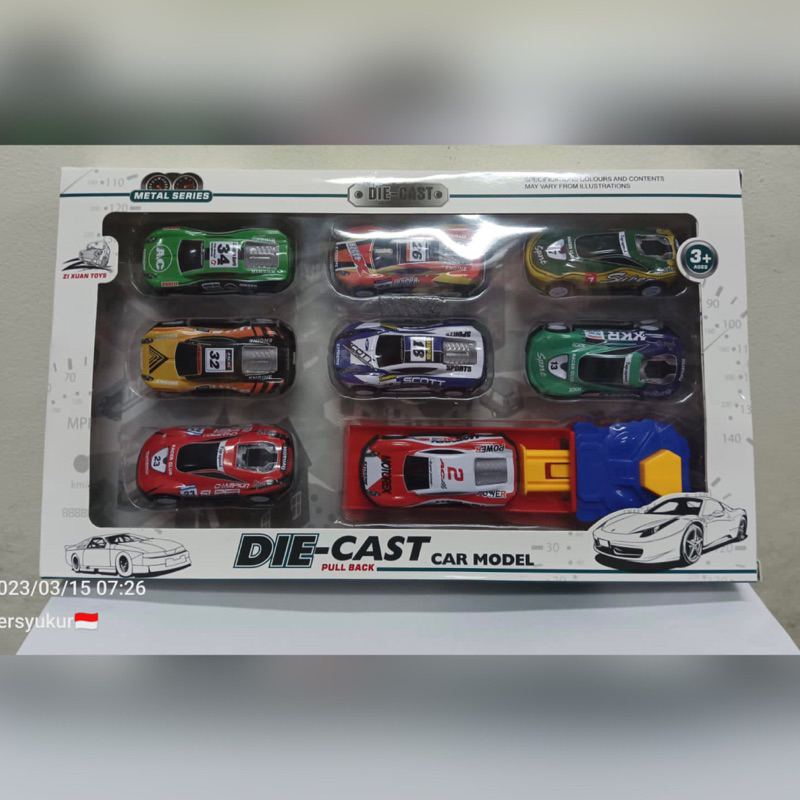 Jual Mainan Anak Mobil Mobilan /Die Cast Mobil 8pc MY30088-D150 ...