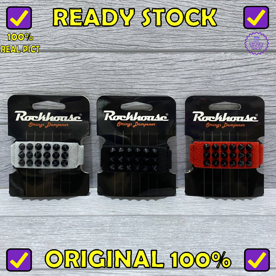 Jual Fretwrap Dampener Peredam Mute String Senar Gitar Bass Damper Punk ...