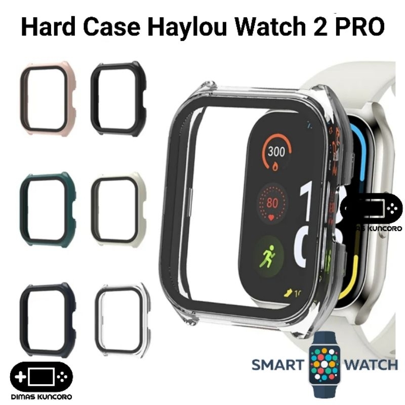 Jual Hard Case Haylou Watch 2 PRO cover protector tempered glass LS02 ...