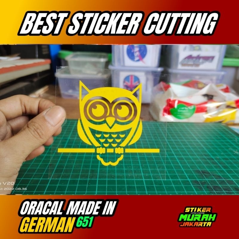 Jual STIKER BURUNG STICKER CUTTING TRANSPARAN LOGO DLL | Shopee Indonesia
