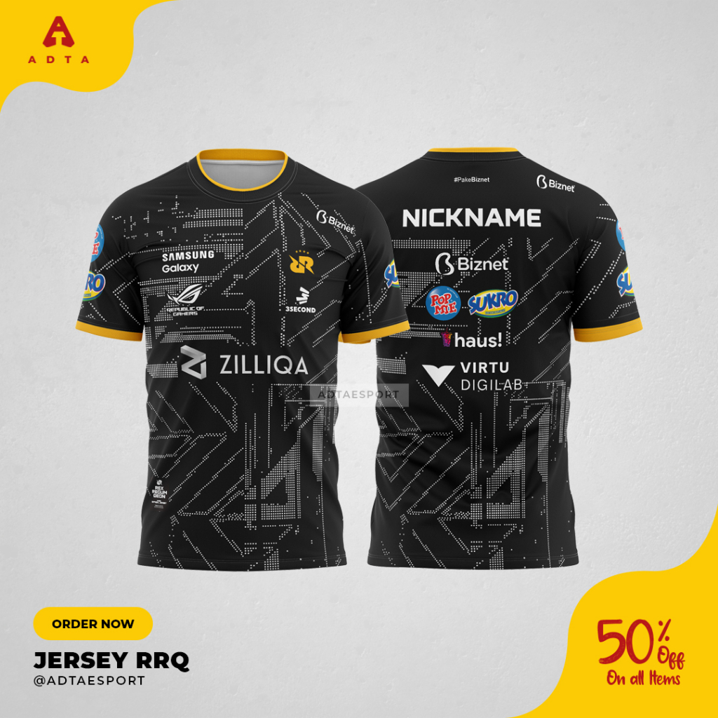 Jual JERSEY RRQ TERBARU 2023 MPL SEASON 12 / FREE NICKNAME | Shopee ...