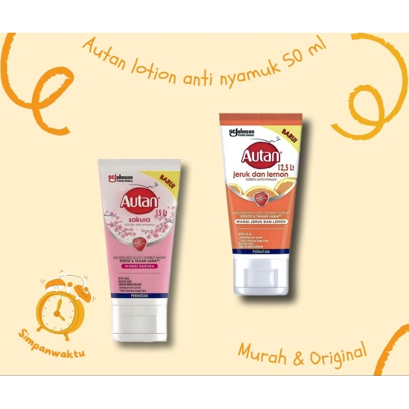 Jual Autan lotion anti nyamuk 50ml | Shopee Indonesia