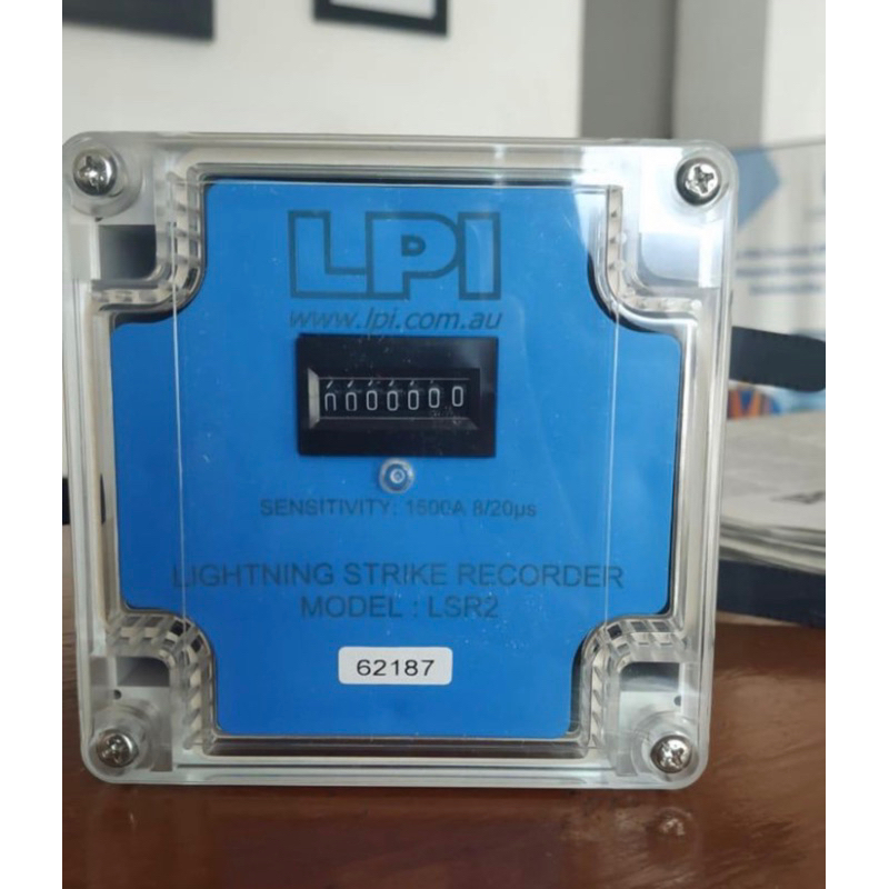 Jual Lightning Counter LPI LSR2 / Alat Penghitung Sambaran Petir Merk ...