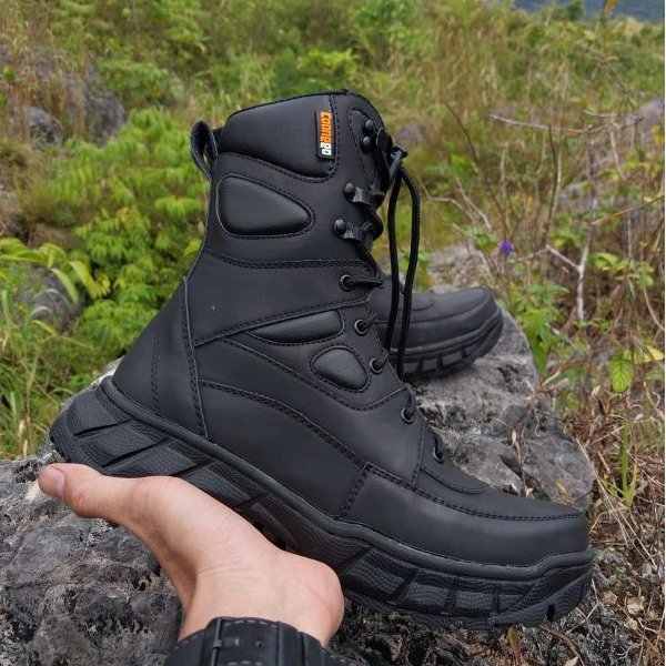 Jual sepatu pdl tni polisi satpam dan damkar tactical safety boots ...