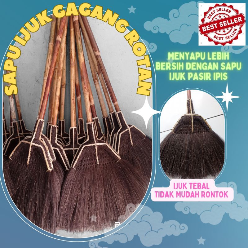 Jual SAPU IJUK GAGANG ROTAN KHAS TASIKMALAYA | Shopee Indonesia