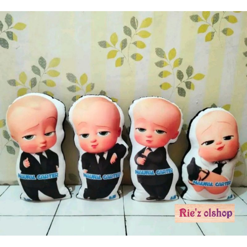 Jual BONEKA KARAKTER BABY BOSS PRINTING (FREE UKIR NAMA) / BONEKA BABY ...