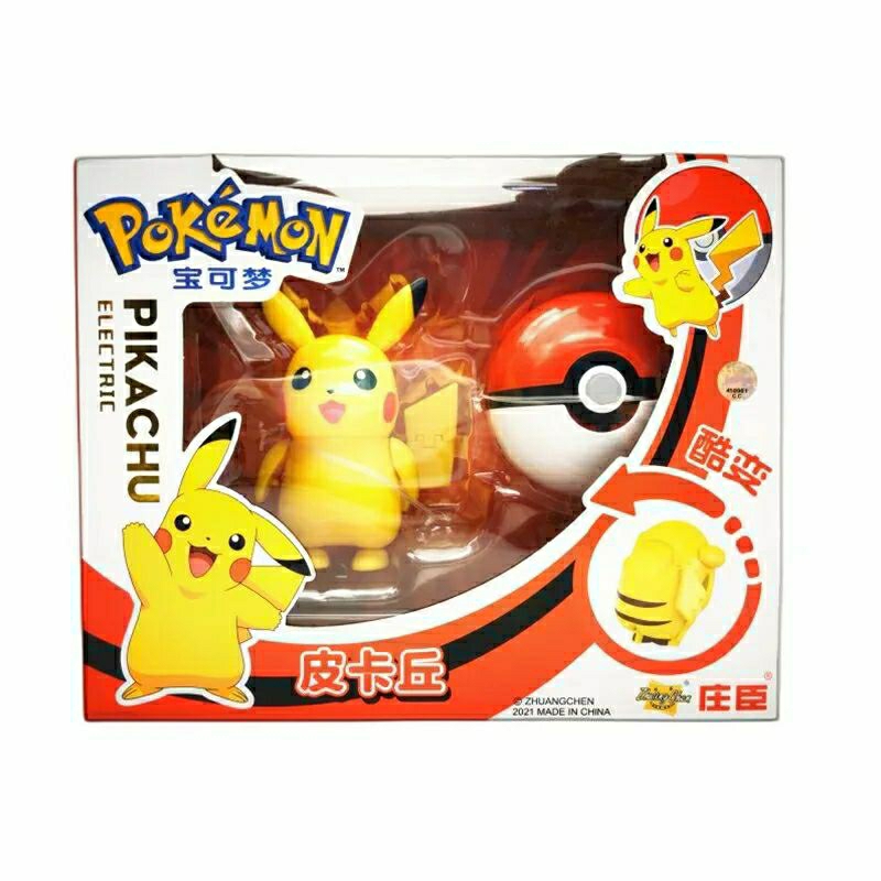 Jual MAINAN POKEMON POKEBALL POKEMON FIGURE DEFORMATION POKEMON ACTION FIGURE POKE BALL ORIGINAL ...