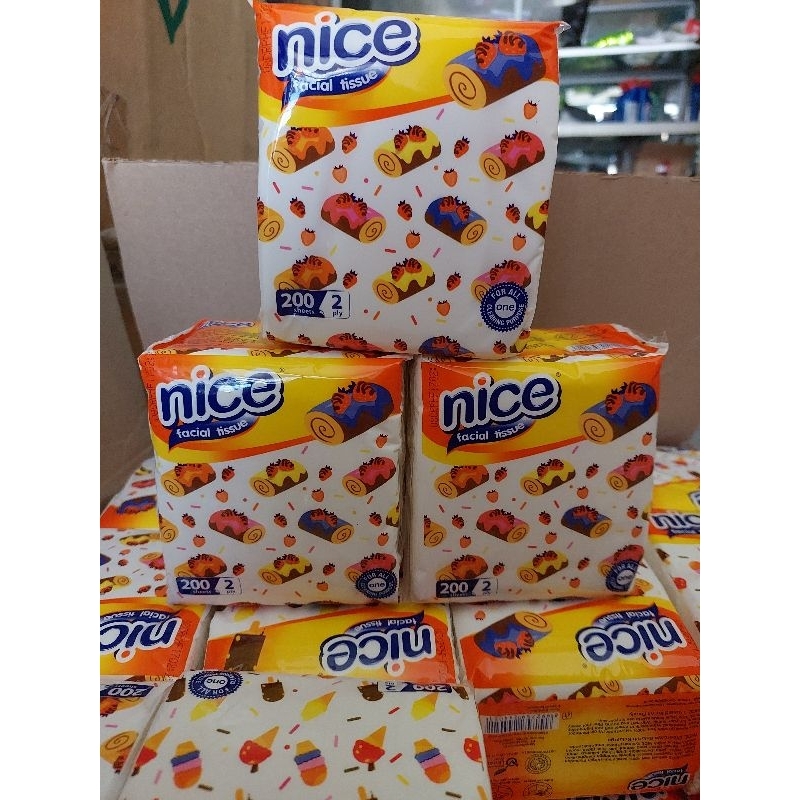Jual ( PAKET 3 pcs ) Tissue NICE Pop Up 200 sheet | Shopee Indonesia