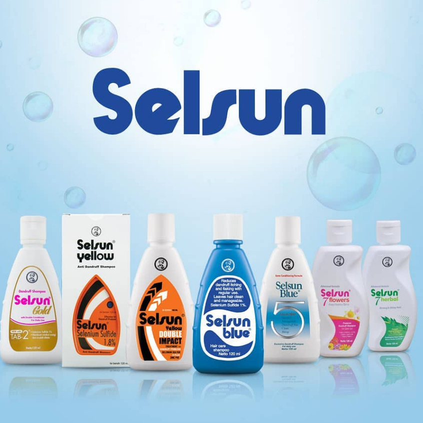 Jual Selsun Shampoo Anti Ketombe Selsun Blue Yellow Double Impact Blue ...