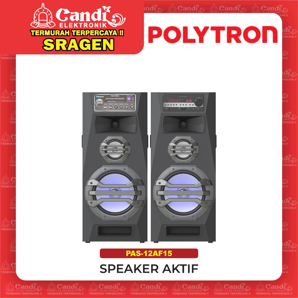 Jual POLYTRON Bluetooth Speaker Aktif Karaoke 12 Inch - PAS-12AF15 ...