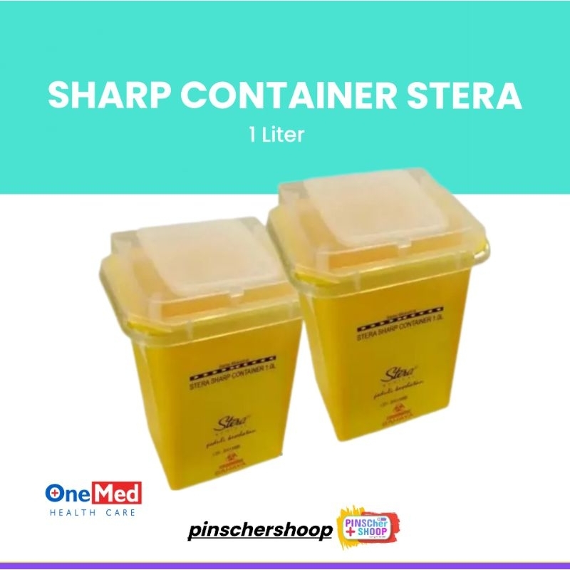 Jual Sharp Container 1 Liter Stera Tempat Limbah Medis | Shopee Indonesia