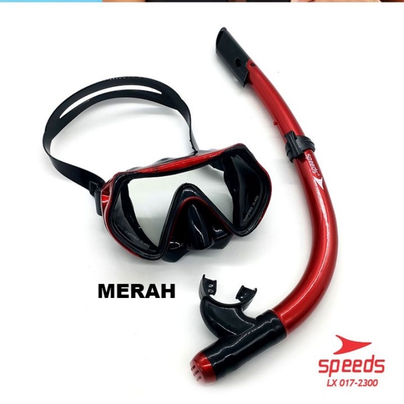 Jual Kacamata Selam Scuba Kacamata Diving Alat Snorkeling Tempered ...