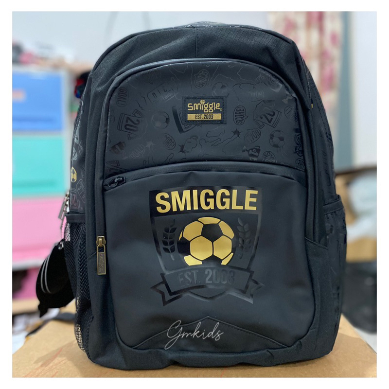 Jual Smiggle 20th Birthday Backpack Soccer Pink Gold Tas Smiggle ...