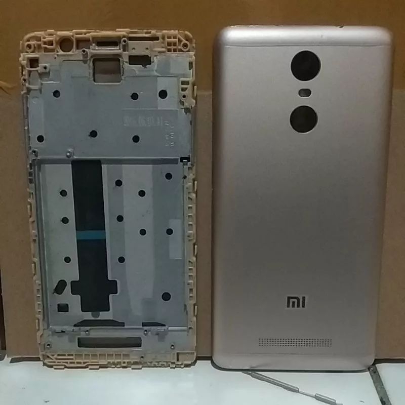 Jual Cessing kesing Hausing Fullset Frame Lcd Xiaomi Redmi note 3 ...
