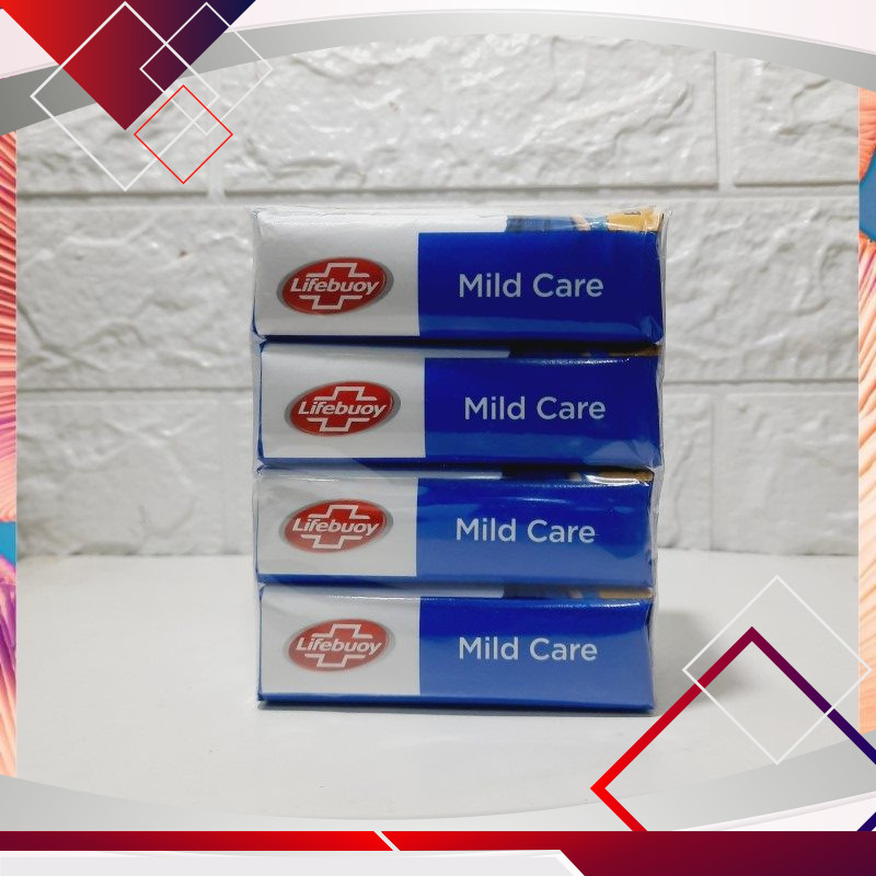 Jual Lifebuoy Sabun Batang Bar Soap Mild Care 100gr Isi 4 . | Shopee ...