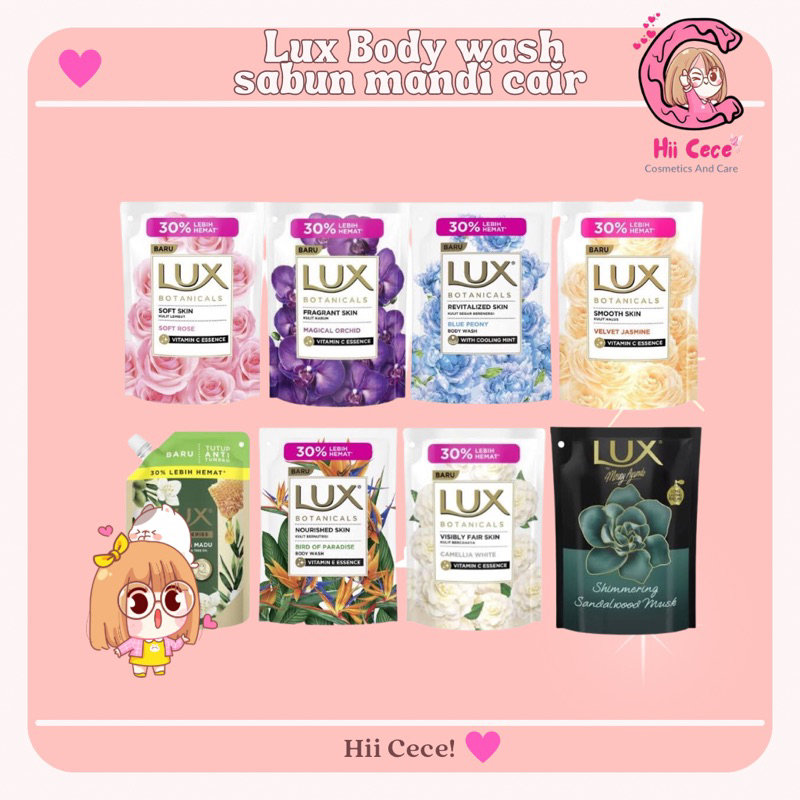 Jual LUX Body Wash Sabun Mandi Cair 450ml | Shopee Indonesia