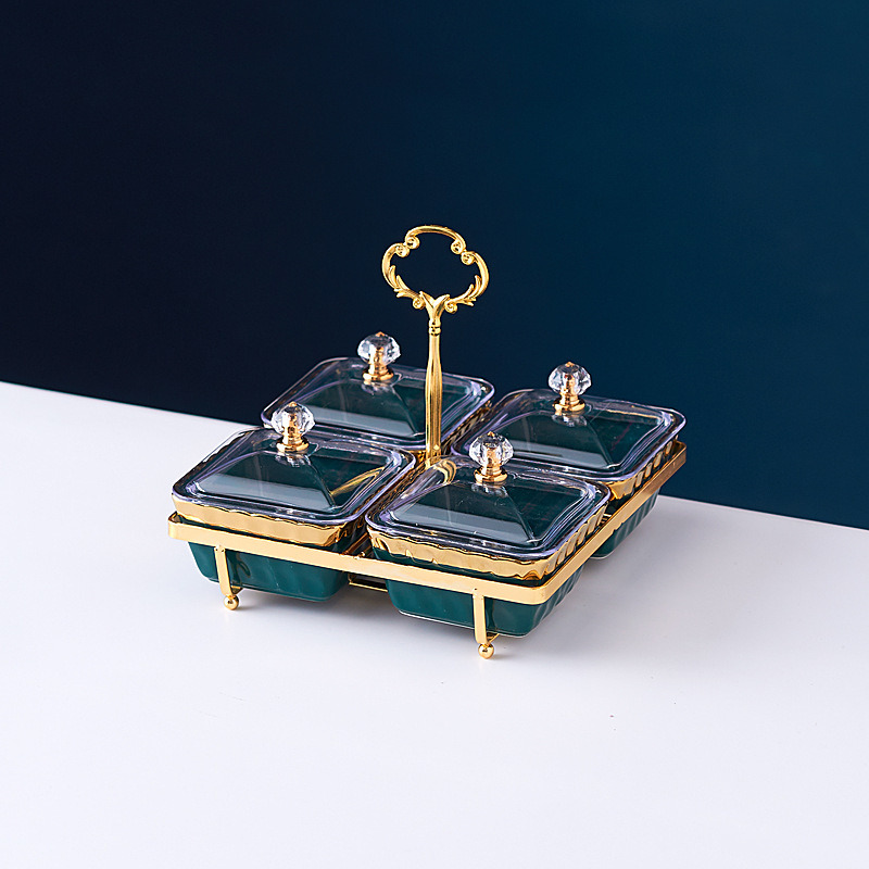 Jual Keramik Snack Tray Nampan Snack Bowl Tempat Saji Snack Cemilan ...