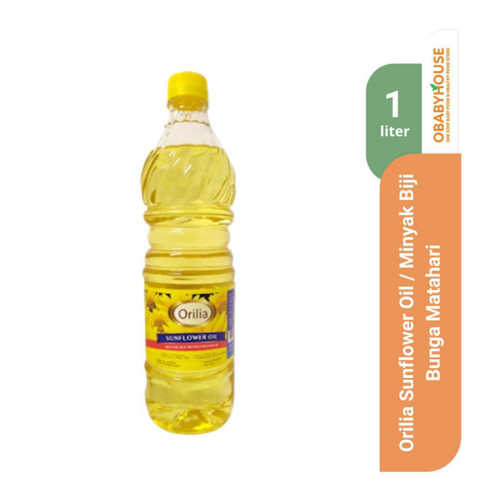 Jual Orilia Sunflower Oil / Minyak Biji Bunga Matahari 1 Liter | Shopee ...