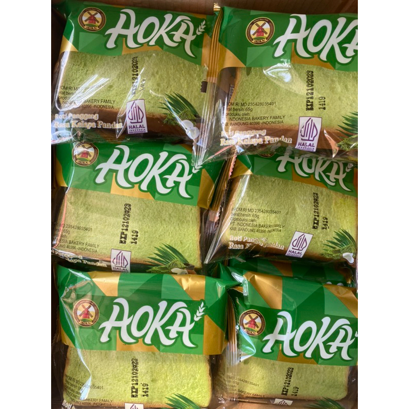 Jual Roti Aoka Roti Panggang 65 gr (BARU) | Shopee Indonesia